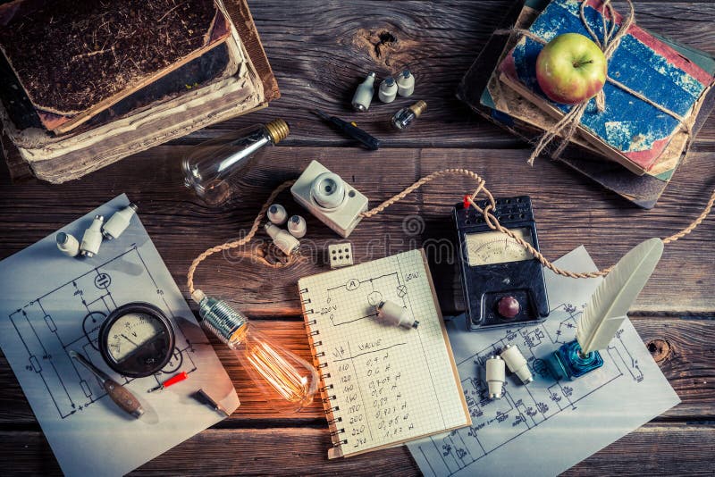 Vintage physics Laboratory stock photo. Image of measurement - 59070712