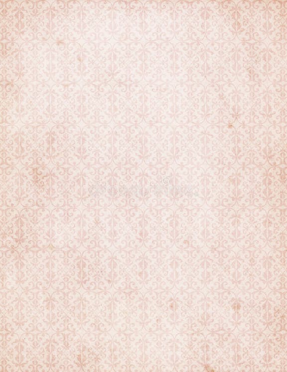 Vintage Pink Damask Pattern Wallpaper Stock Photo - Image of decorative ...
