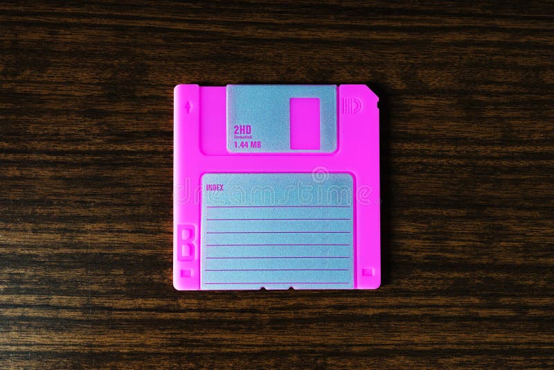 Pink Floppy Disk