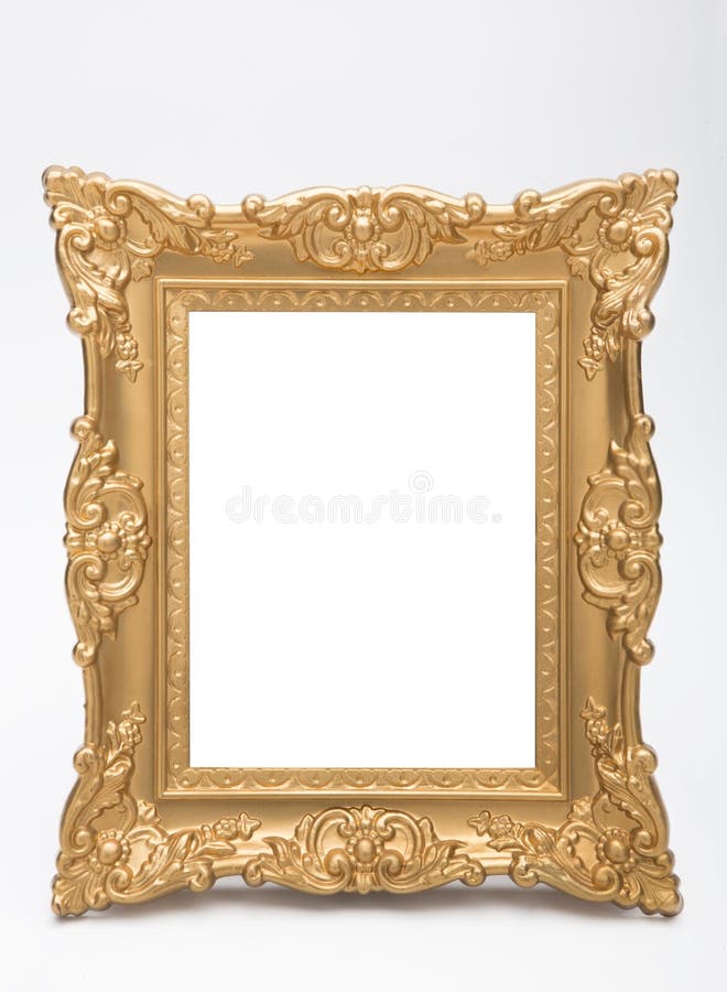 Vintage Plaster Frame stock image. Image of clipping - 188643587