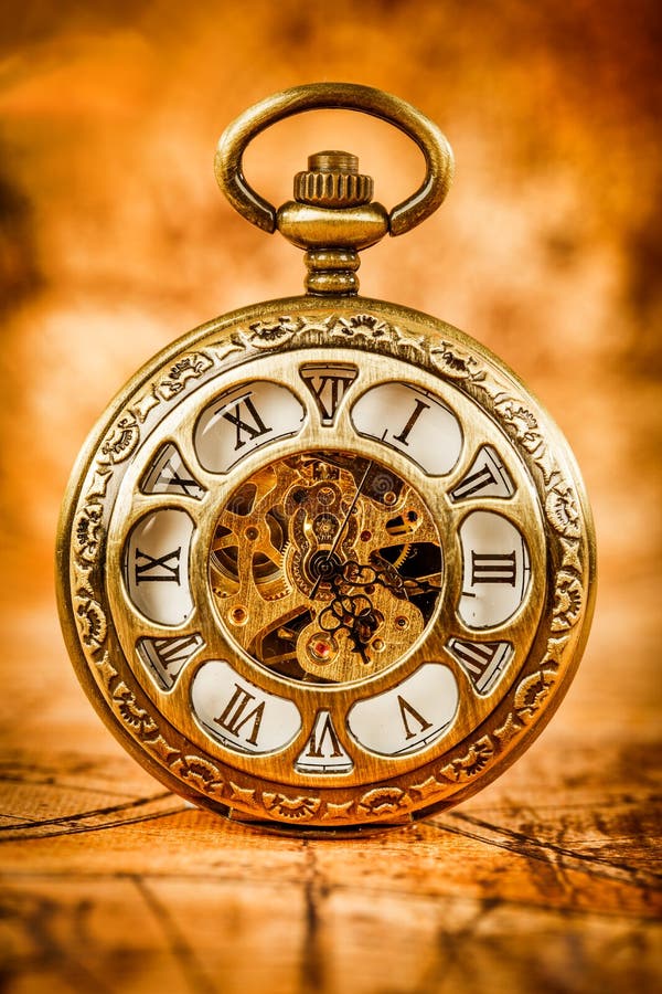 Vintage pocket watch stock image. Image of life, antique - 52370571