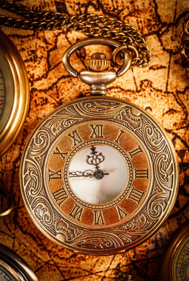 Vintage pocket watch stock image. Image of accuracy, jewelry - 39940359