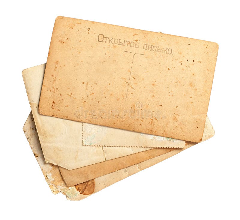 Vintage post card stock image. Image of carte, concept - 33660637