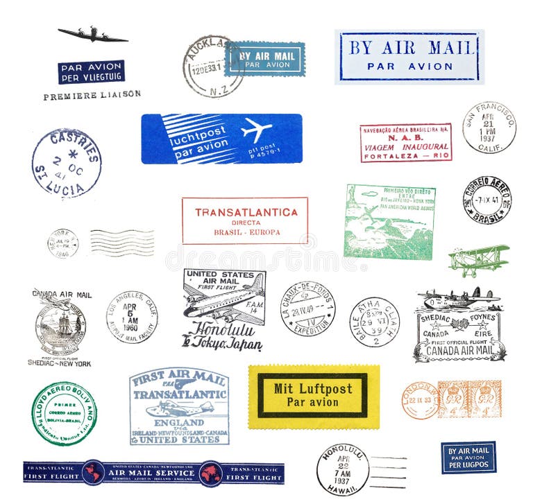 Vintage Postage Stamp Marks Stock Illustrations – 155 Vintage Postage ...