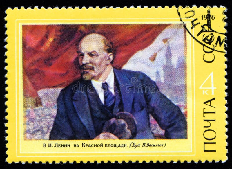 Vintage Postage Stamp from Russia Editorial Stock Photo - Image of ...