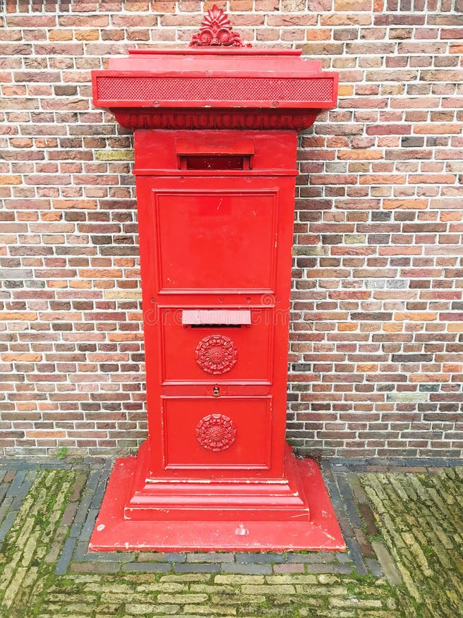 Vintage postbox stock photo. Image of penfold, service - 107887646