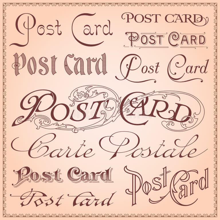 Aged Lettering Stock Illustrations – 5,953 Aged Lettering Stock ...