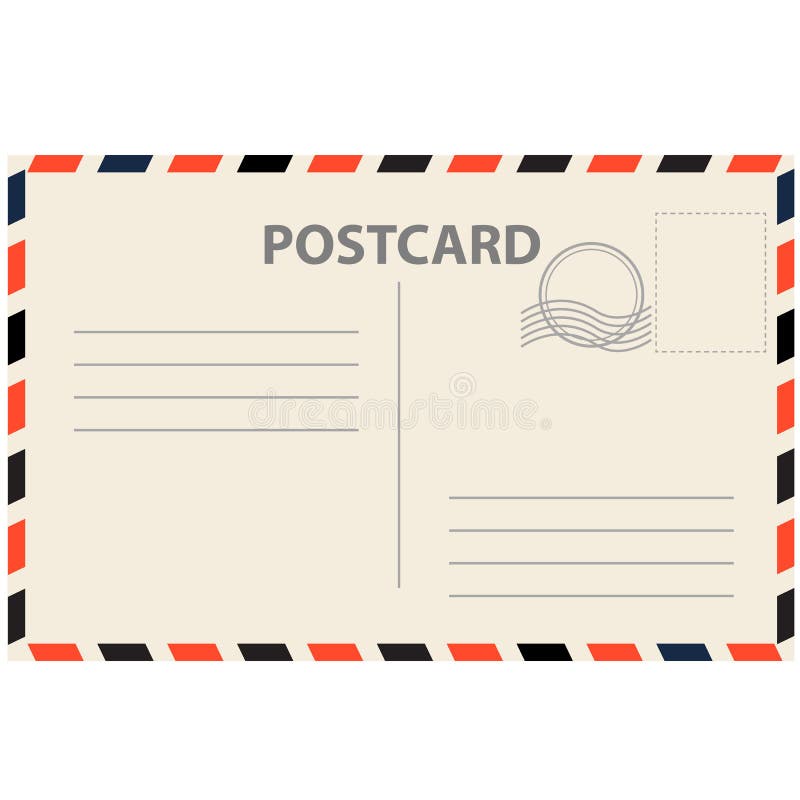 Postal background. Vector stock illustration. Illustration of grunge ...
