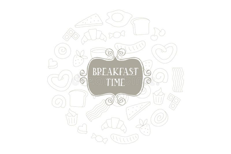 Chalk Board Breakfast Time Stock Illustrations – 192 Chalk Board ...