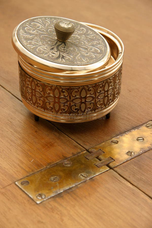 Vintage powder box stock photo. Image of intricate, rusty - 626440