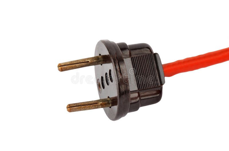 Vintage power plug stock image. Image of industrial - 202508481