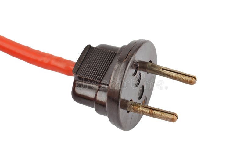 Vintage power plug stock image. Image of industrial - 202508481