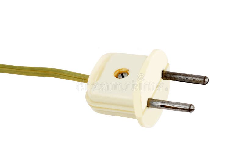 Vintage power plug stock image. Image of electricity - 202817467