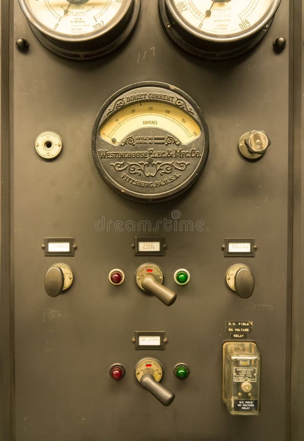 Vintage Power Generating Station Stock Photo - Image of hydroelectric ...