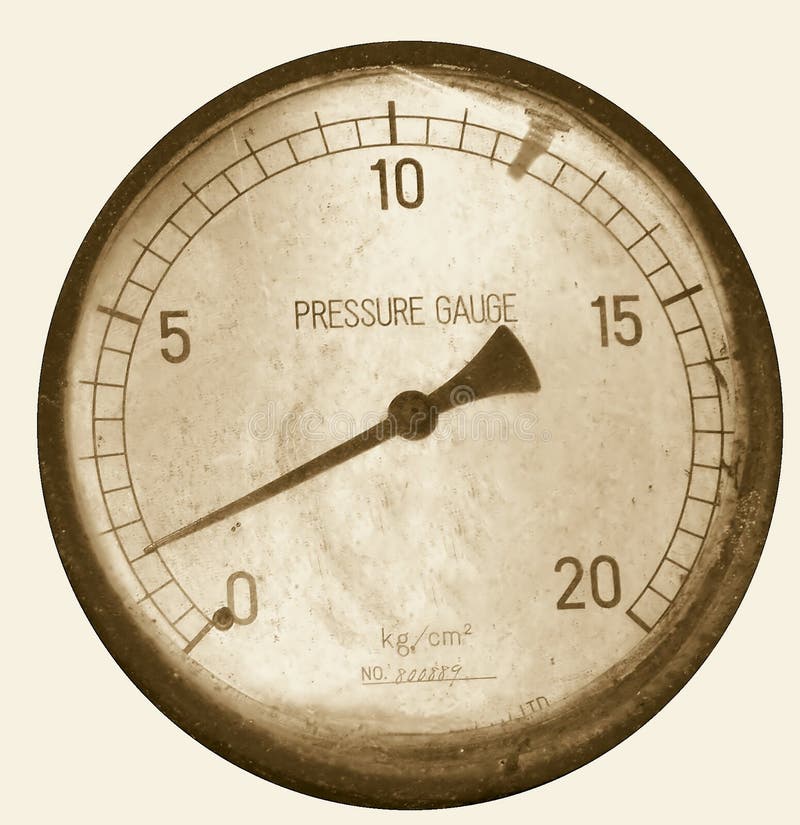 Vintage Pressure Gauge Stock Photos 574 Images Antique Pressure Gauge
