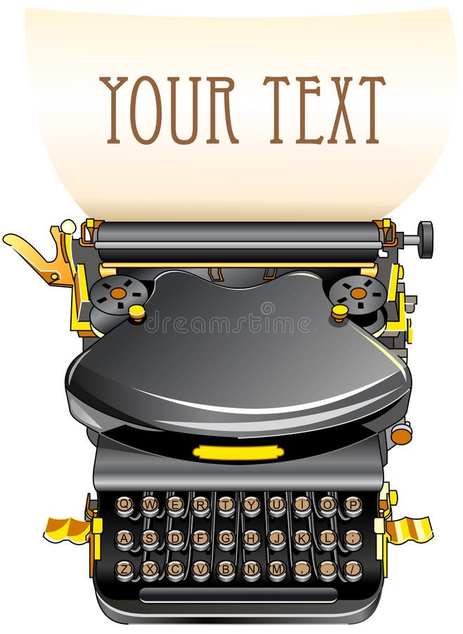 Vintage printing machine stock vector. Illustration of equipment - 9421103