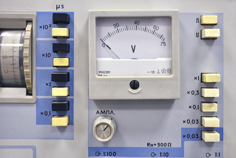 Vintage pulse generator stock image. Image of retro, vintage - 22541895