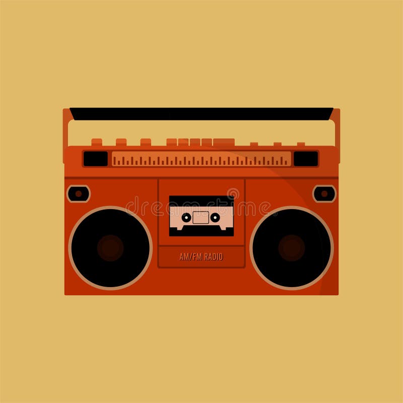 Vintage Radio Design stock vector. Illustration of radio - 167292390