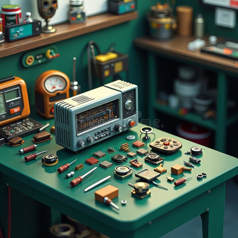 687 Old Vintage Radio Components Stock Photos - Free & Royalty-Free ...