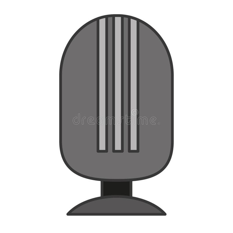 Vintage radio microphone stock vector. Illustration of communication ...