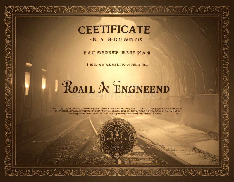 Train Certificate Stock Illustrations – 417 Train Certificate Stock ...