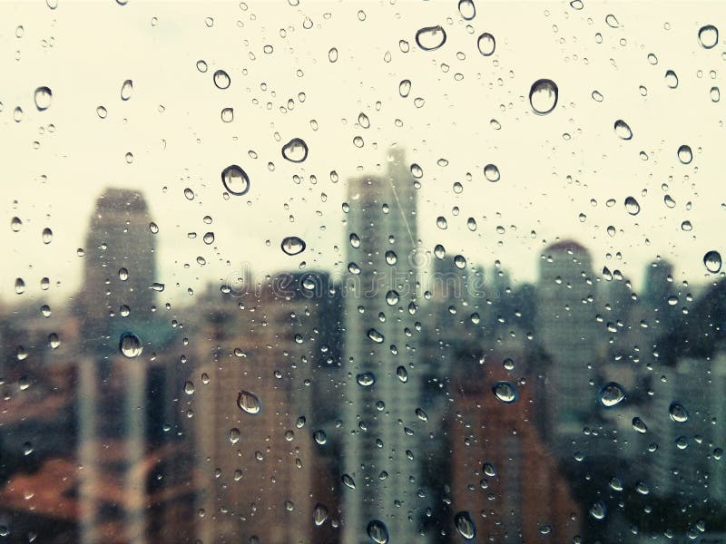 Vintage Raindrops stock image. Image of vintage, town - 43377103