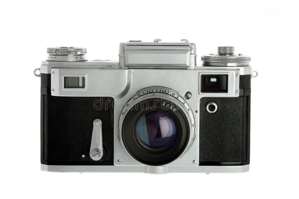 Vintage Rangefinder Camera stock image. Image of film - 2128863