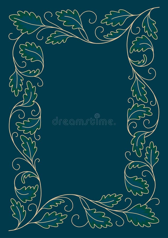 Vintage Rectangular Frame with Crown Logo on Top Stock Vector ...