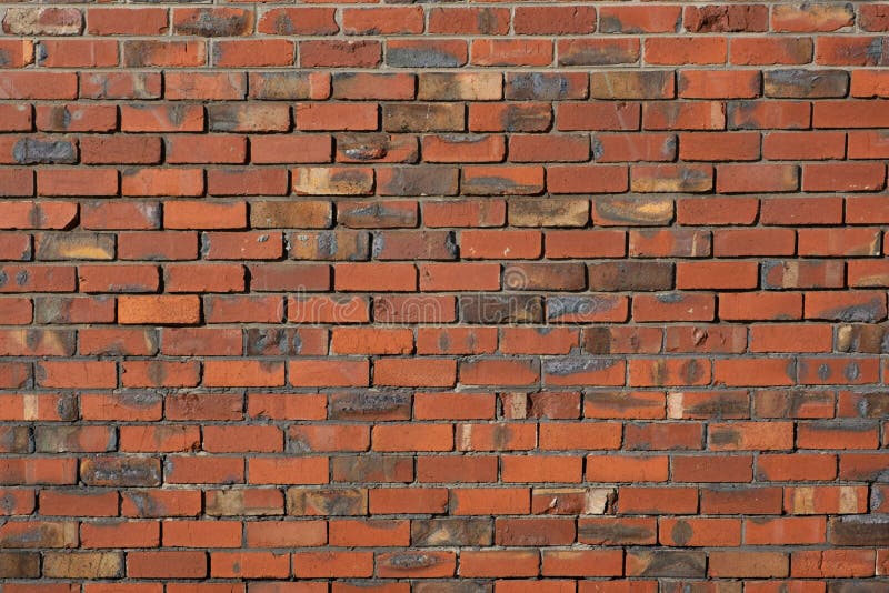 Vintage red bricks wall. stock photo. Image of natural - 158704674