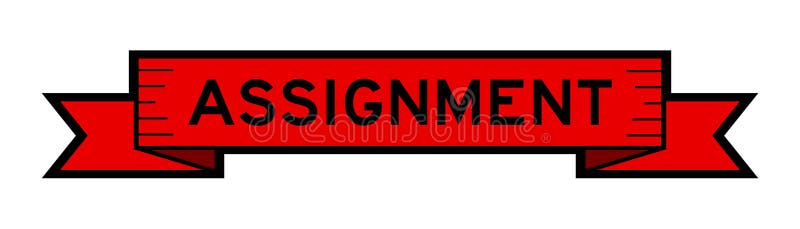Assignment Banner Stock Illustrations – 1,130 Assignment Banner Stock ...