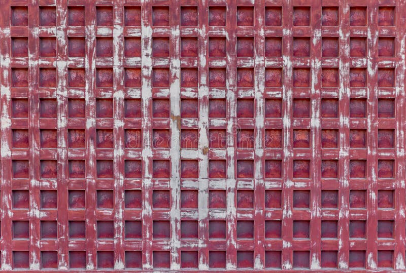 Vintage Red Grid Wall Texture Stock Photo - Image of detailed, wall ...