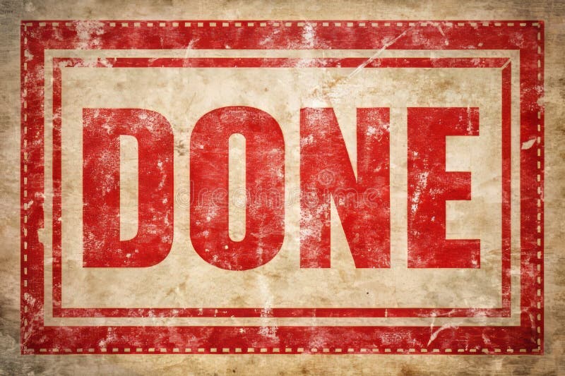 Vintage Red Grunge Square Stamp Distressed Texture Retro Design and ...