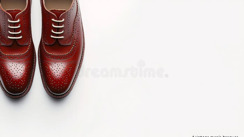 The Vintage Red Shoes Against the White Background Stock Photo - Image ...