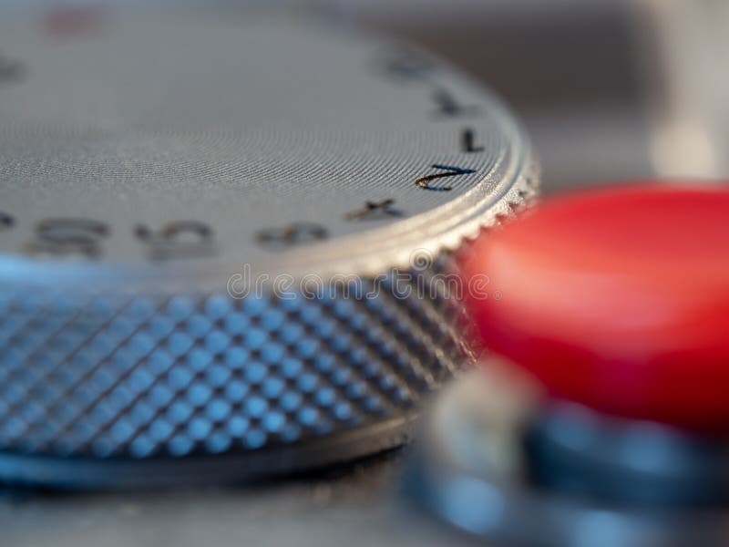 Vintage Retro Camera Shutter Button Stock Photo - Image of shutter ...