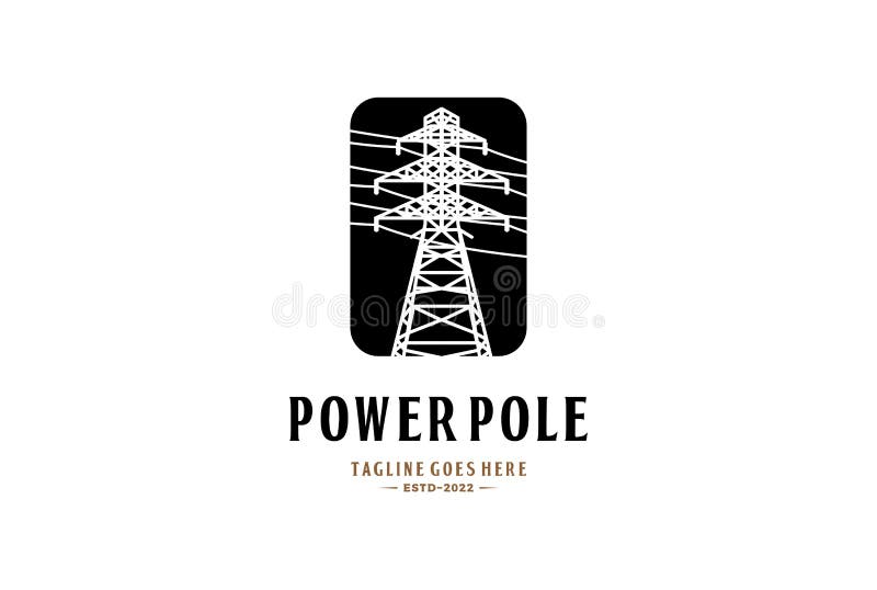 Vintage Elektriker Logo Electrician Logo Vintage Stock Illustrations