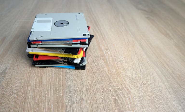 Vintage Retro Electronic Data Storage Devices, from the 80s, 90s Flash ...