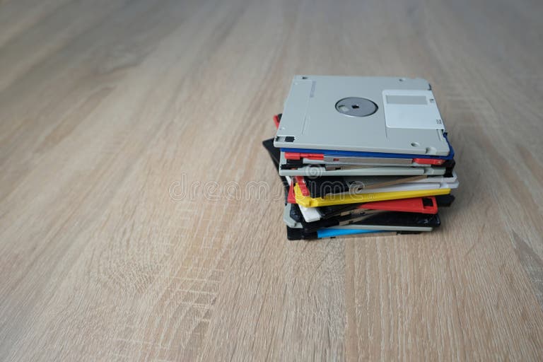 Vintage Retro Electronic Data Storage Devices, from the 80s, 90s Flash ...