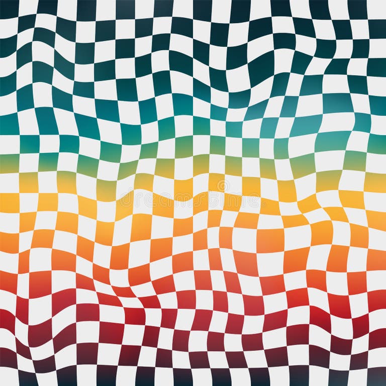 Warped Checkerboard Pattern Stock Illustrations – 433 Warped ...