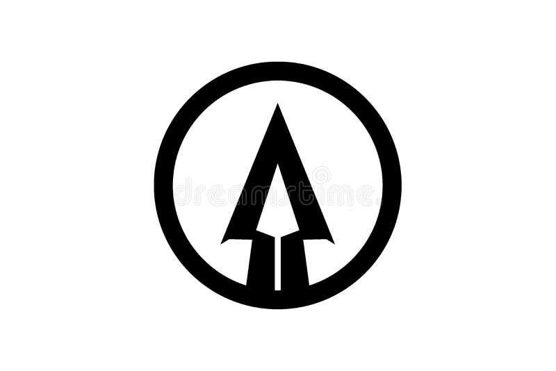 Arrowhead logo stock illustration. Illustration of badge - 197912736