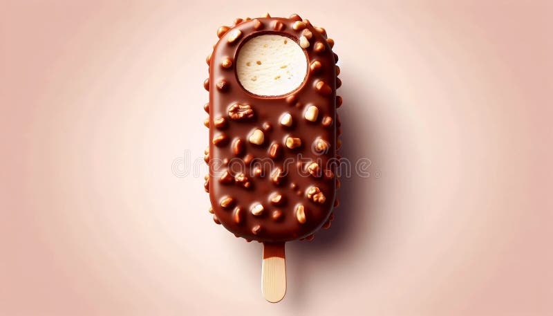 Vintage Retro Ice-cream, Ai Generated Image Stock Image - Image of feel ...