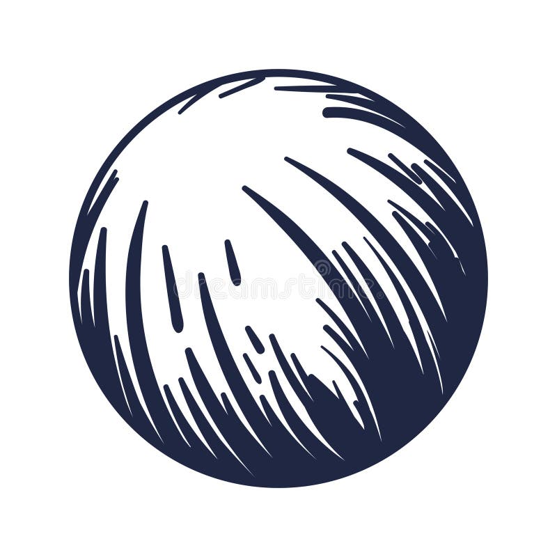 Vintage Retro Marbles Ball or Planet Illustration Stock Vector ...