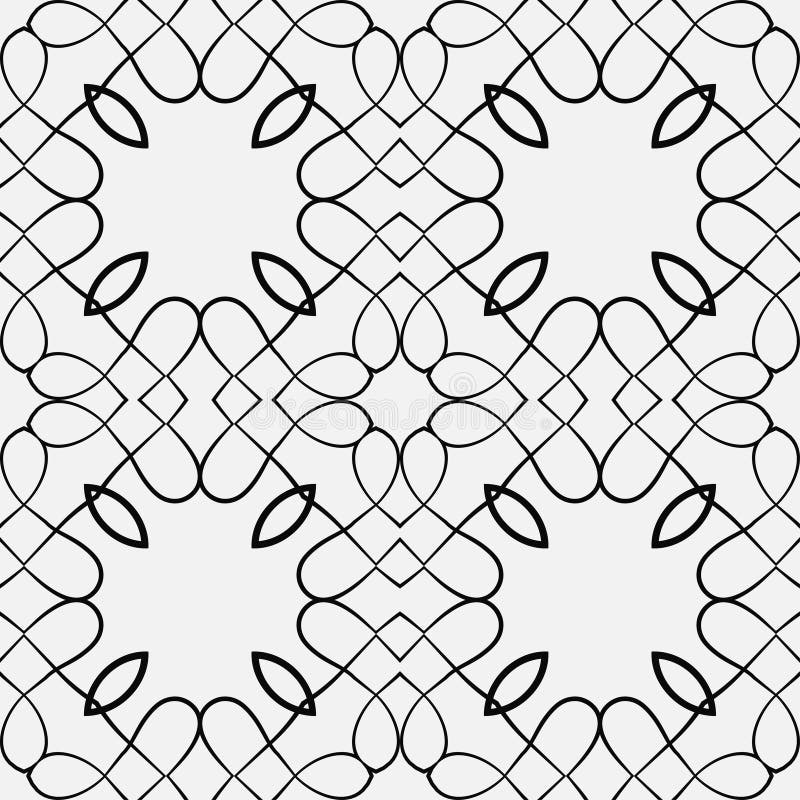 Vintage retro pattern stock vector. Illustration of creative - 115816710