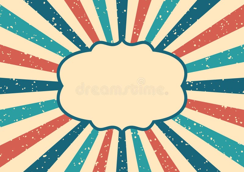 Vintage Retro Style Background with Grunge Texture Stock Vector ...