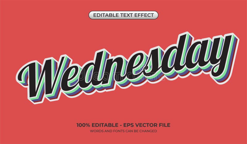 Vintage Retro Text Effect. Editable Classic Text Effect Stock Vector ...