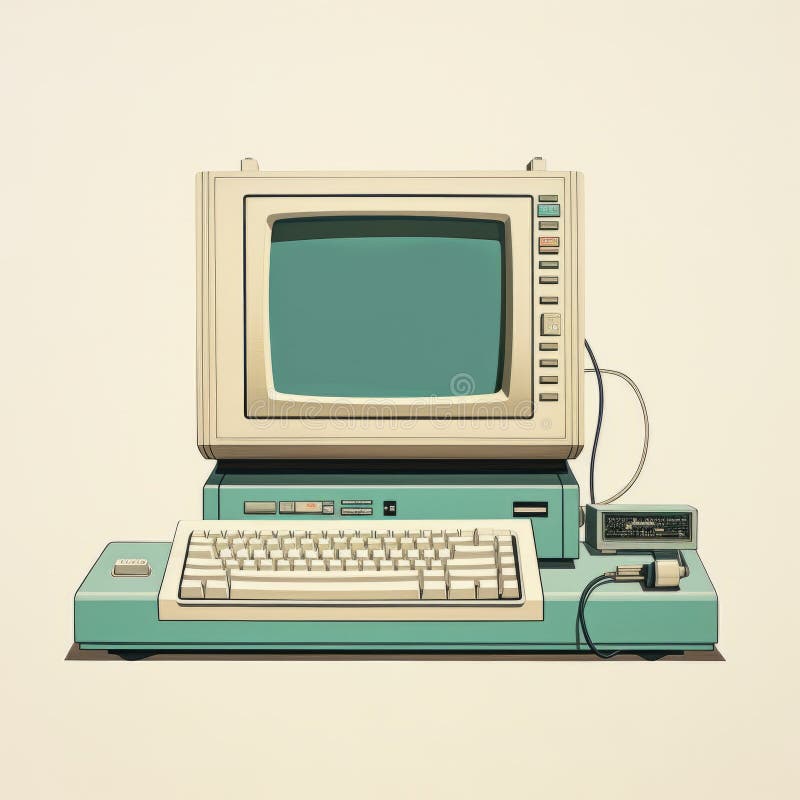 Retrocomputer Stock Illustrations – 7 Retrocomputer Stock Illustrations ...