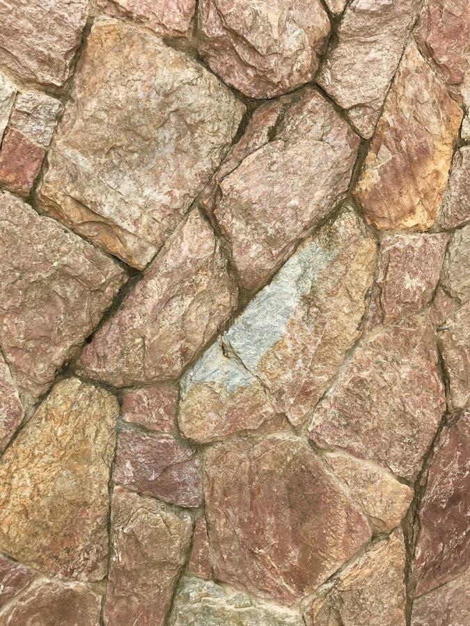 Vintage Rock Wall Texture Background Stock Image - Image of structure ...