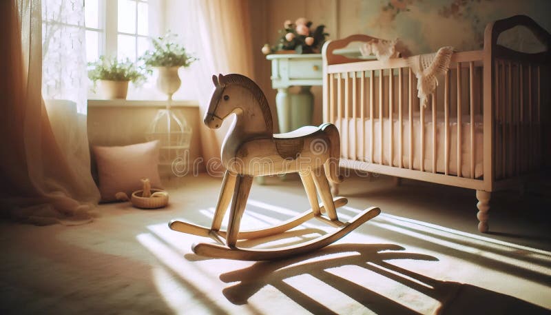 Victorian Wooden Rocking Horse Stock Photos - Free & Royalty-Free Stock ...
