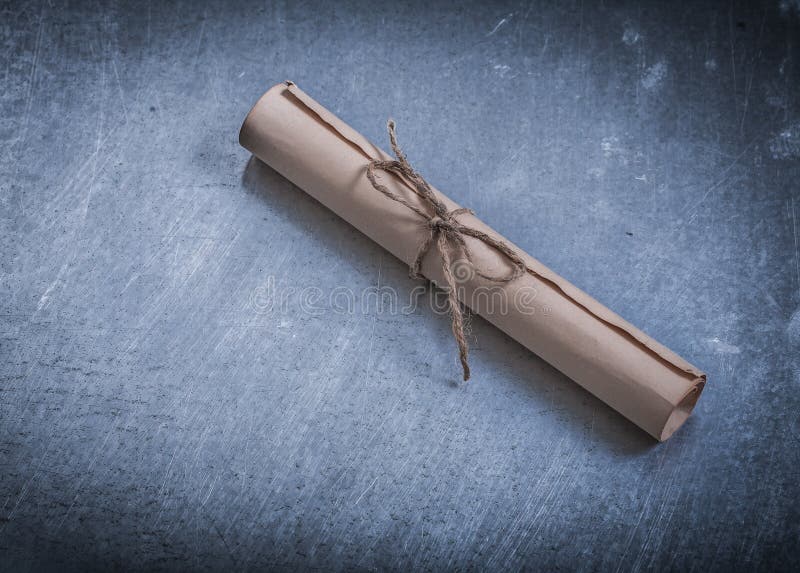 Vintage Roll of Film in Spotlight with Black Background Stock Image ...