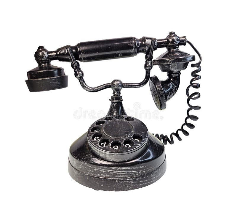 Vintage Telephone stock image. Image of dial, reach - 381692603