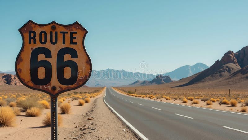 Vintage Route 66 Stock Illustrations – 819 Vintage Route 66 Stock ...